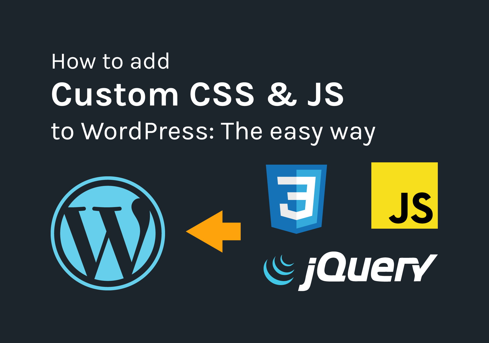 How To Add Custom CSS And JS To WordPress Beginner s Guide